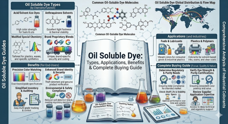 Oil Soluble Dye: Benefits, Uses & Applications